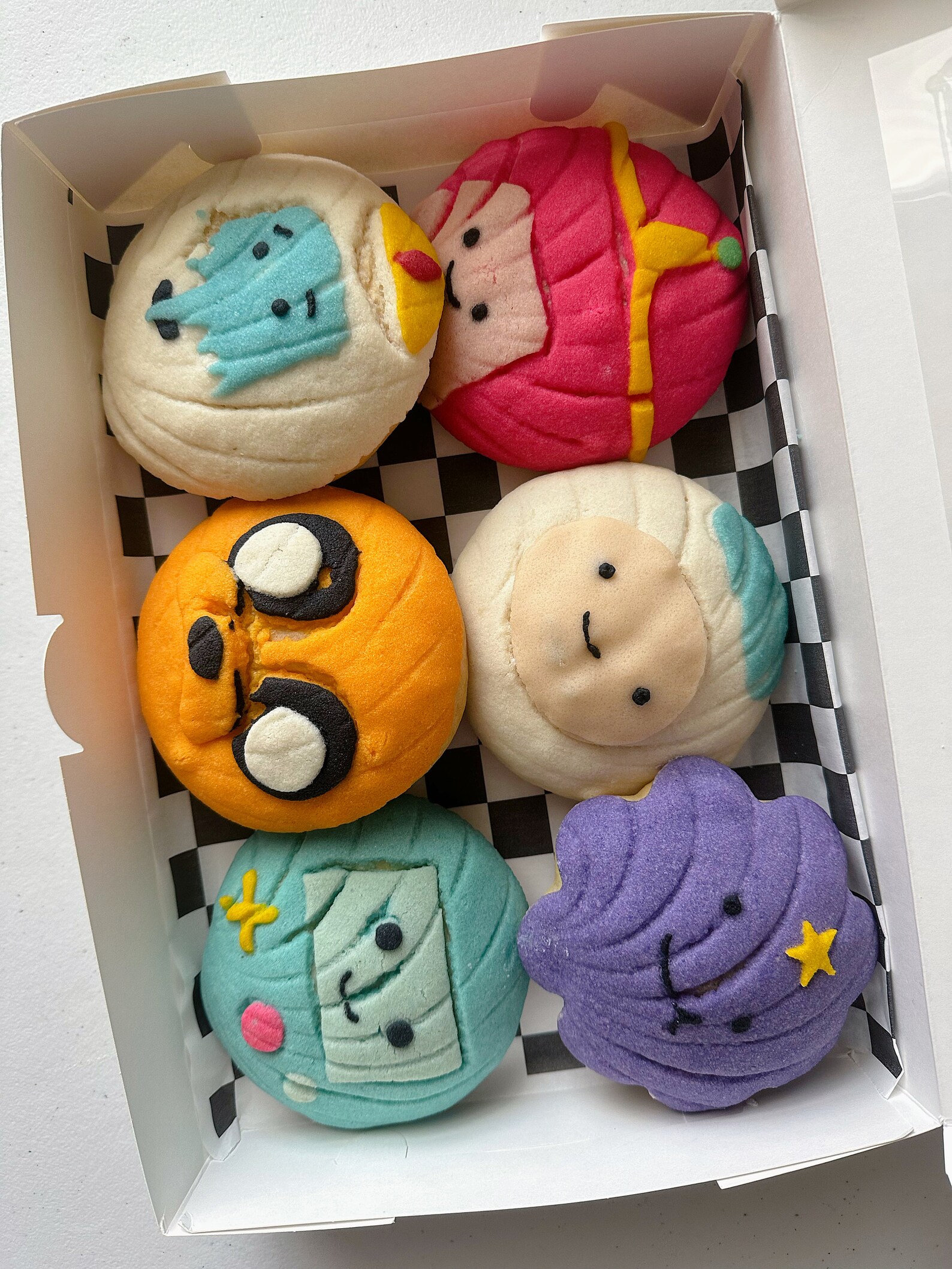 Adventure Time Themed Conchas pack of 6 - Etsy