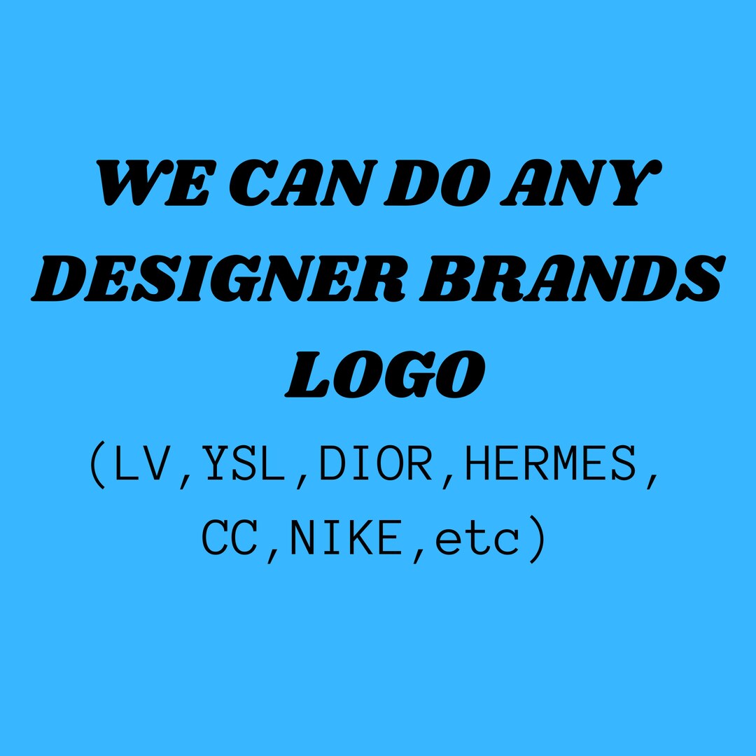 Logo Decal/ Designer Decals and Logs/custom Logos and Decals - Etsy