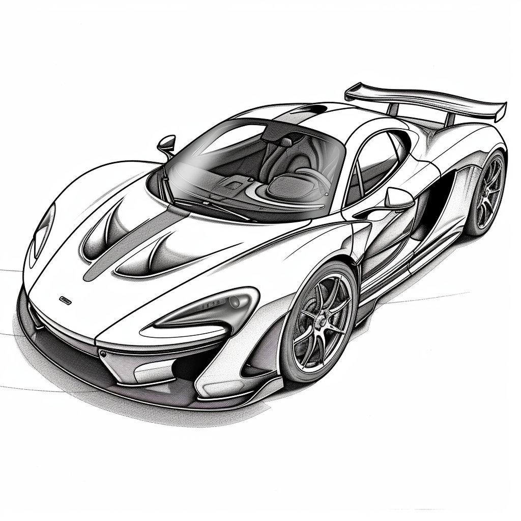 27 Coloring Pages Supercars Coloring Pages Digital Download Printable ...