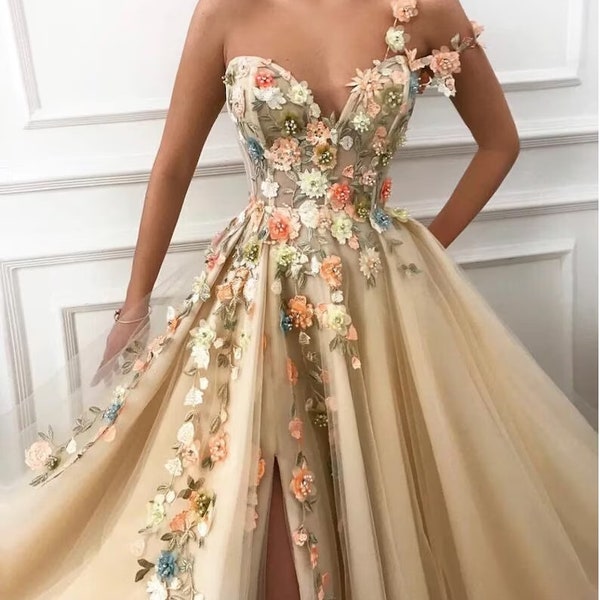 Enchanted Forest Prom Dress - Etsy