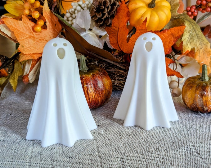 Spooky Ghost With Optional Tea Light Candle Halloween Decor, Spooky ...