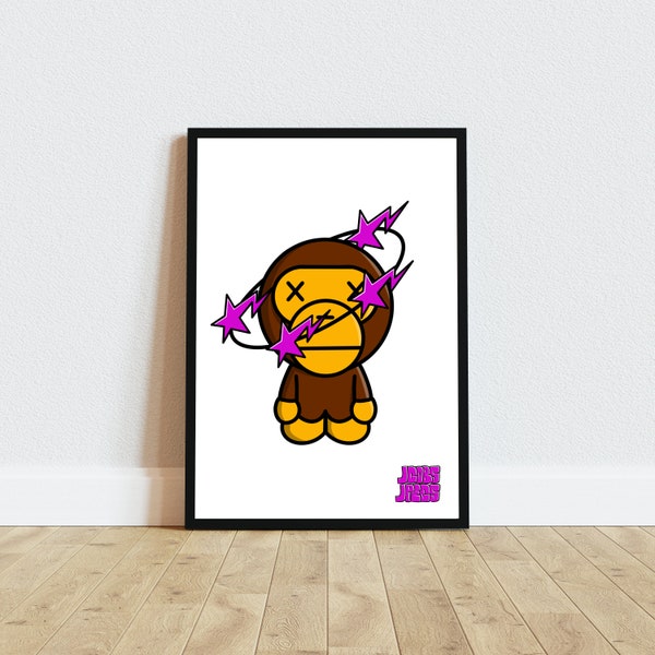 Bape Poster Art - Etsy