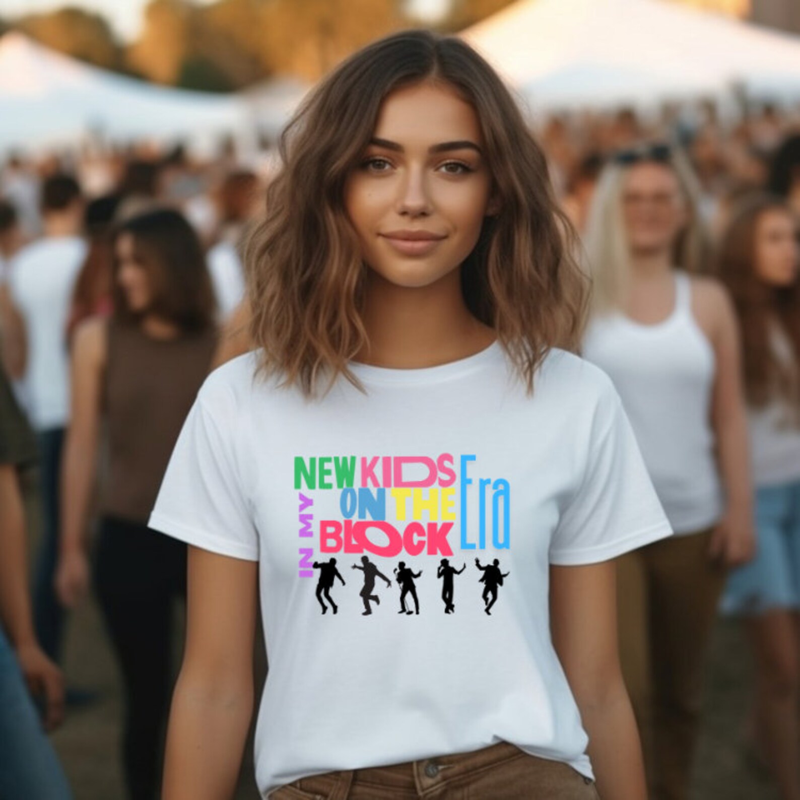 In My NKOTB ERA Retro 80s NKOTB Concert Tee Vintage New Kids on the ...