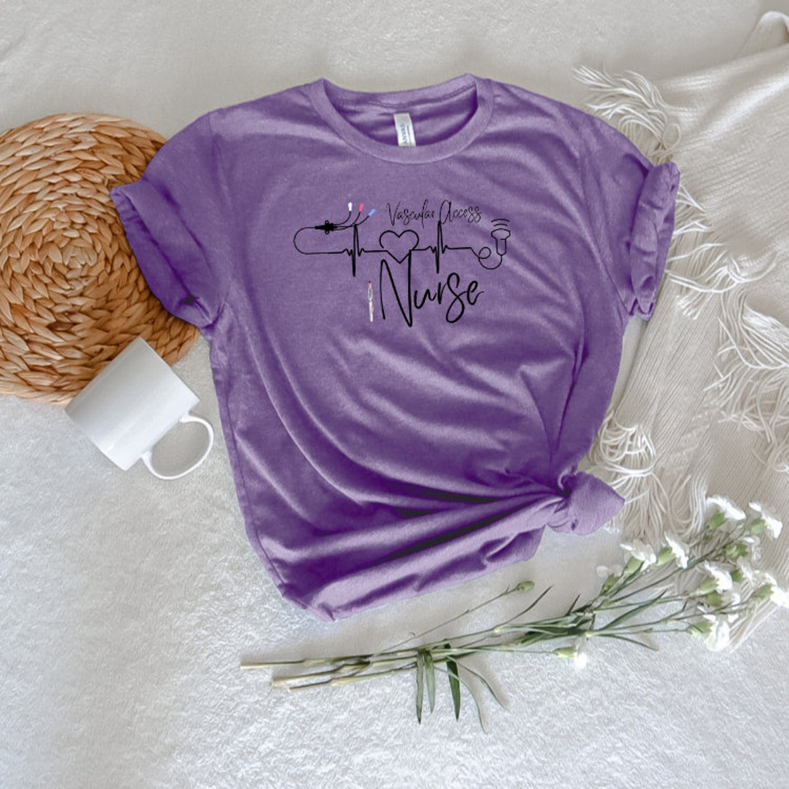 Vascular Access Nurse Tee | Triple Lumen, Ultrasound, ECG | VAT RN ...
