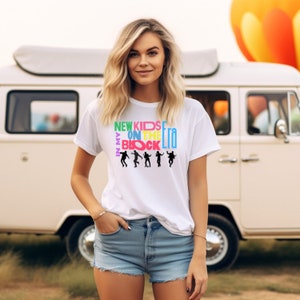 In My NKOTB ERA Retro 80s NKOTB Concert Tee - Vintage New Kids on the ...