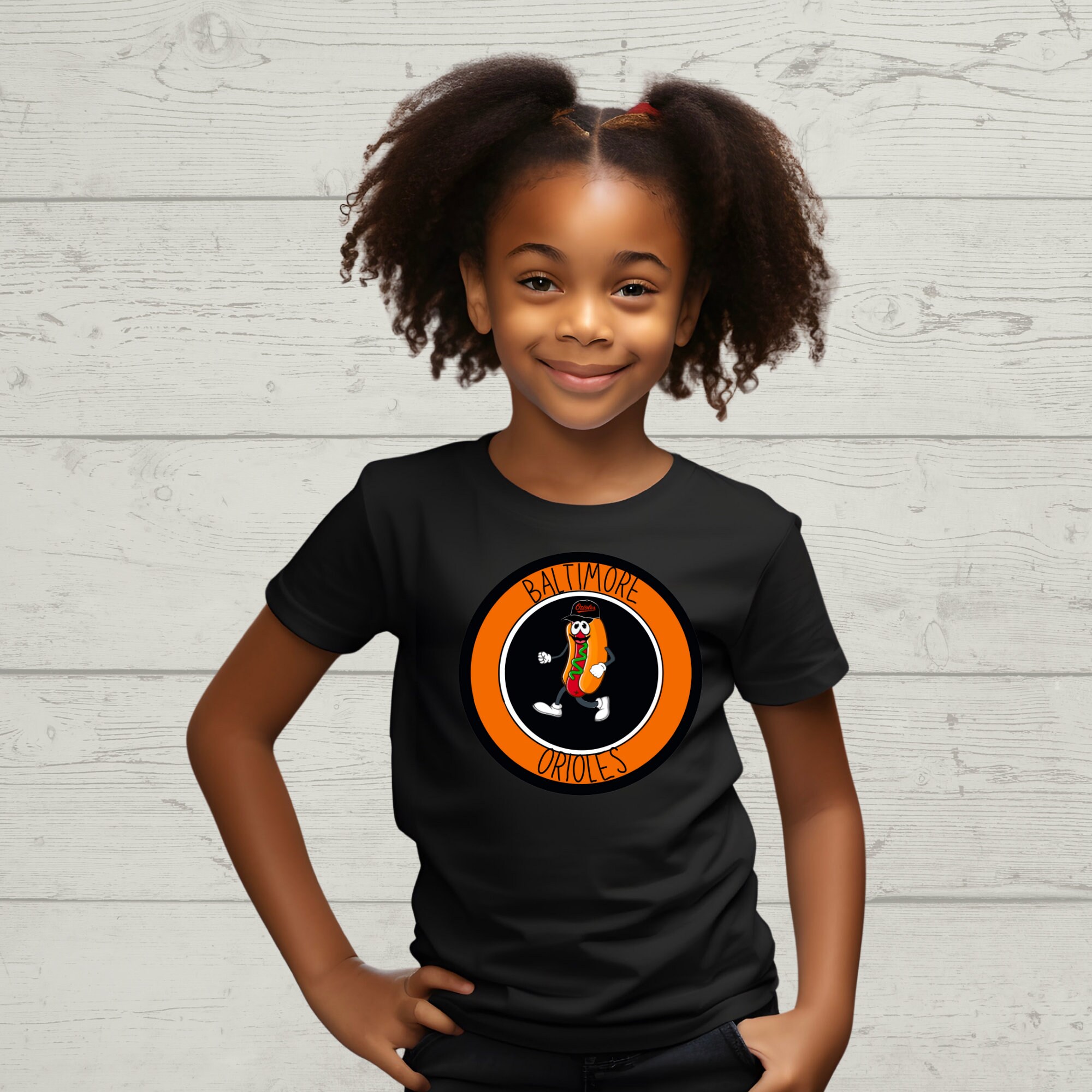 Youth Baltimore Orioles Relish Hotdog Race Champion Tee Unisex Graphic ...