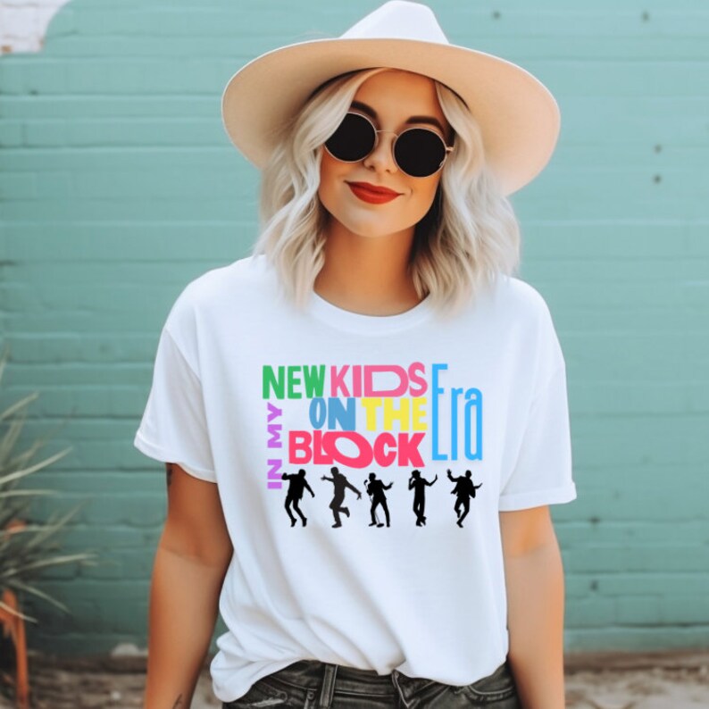 In My NKOTB ERA Retro 80s NKOTB Concert Tee Vintage New Kids on the ...