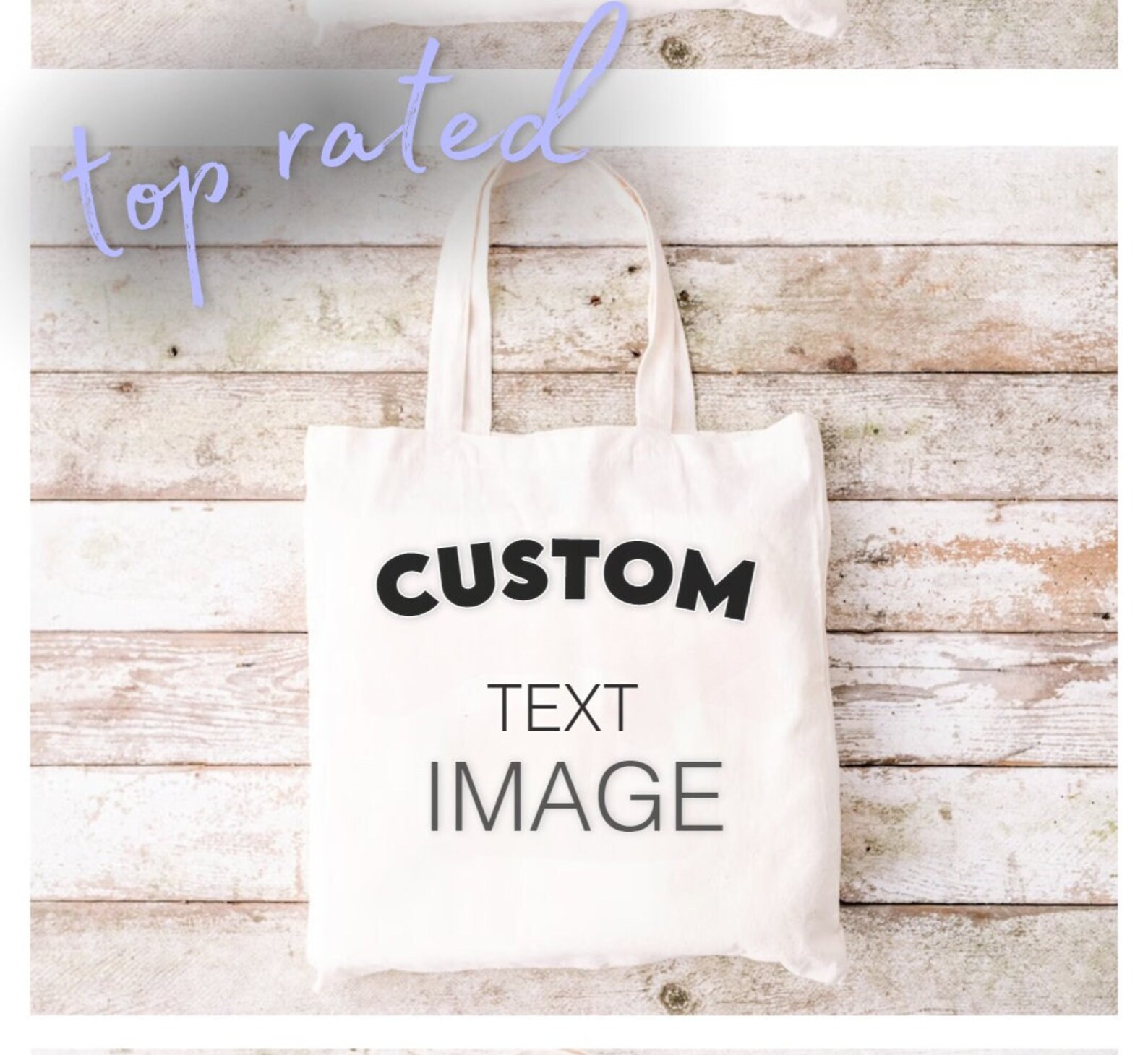 Custom Tote Bags With Personalization, Promotional Bags Your Text or ...