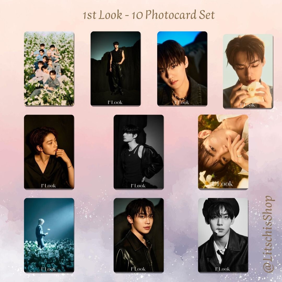 Zerobaseone Fanmade Photocards Groupsets Boys Planet 1st Look Member ID ...