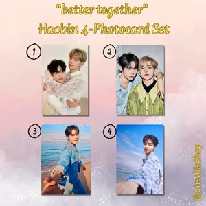 KPOP - Zerobaseone Fanmade Photocards "haobin" / Zhang Hao & Sung ...