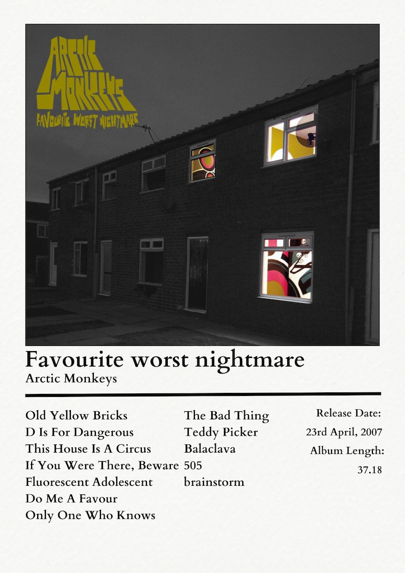 Your Favourite Worst Nightmare Digital Print - Etsy