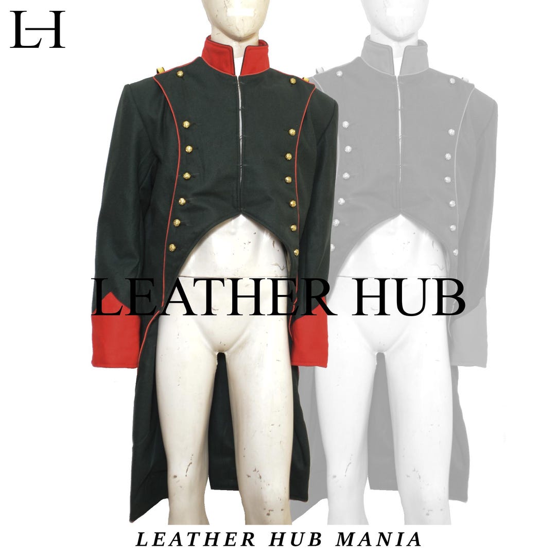 New Men Napoleon Uniform, 18th Century Napoleon Jacket, French Napoleon ...
