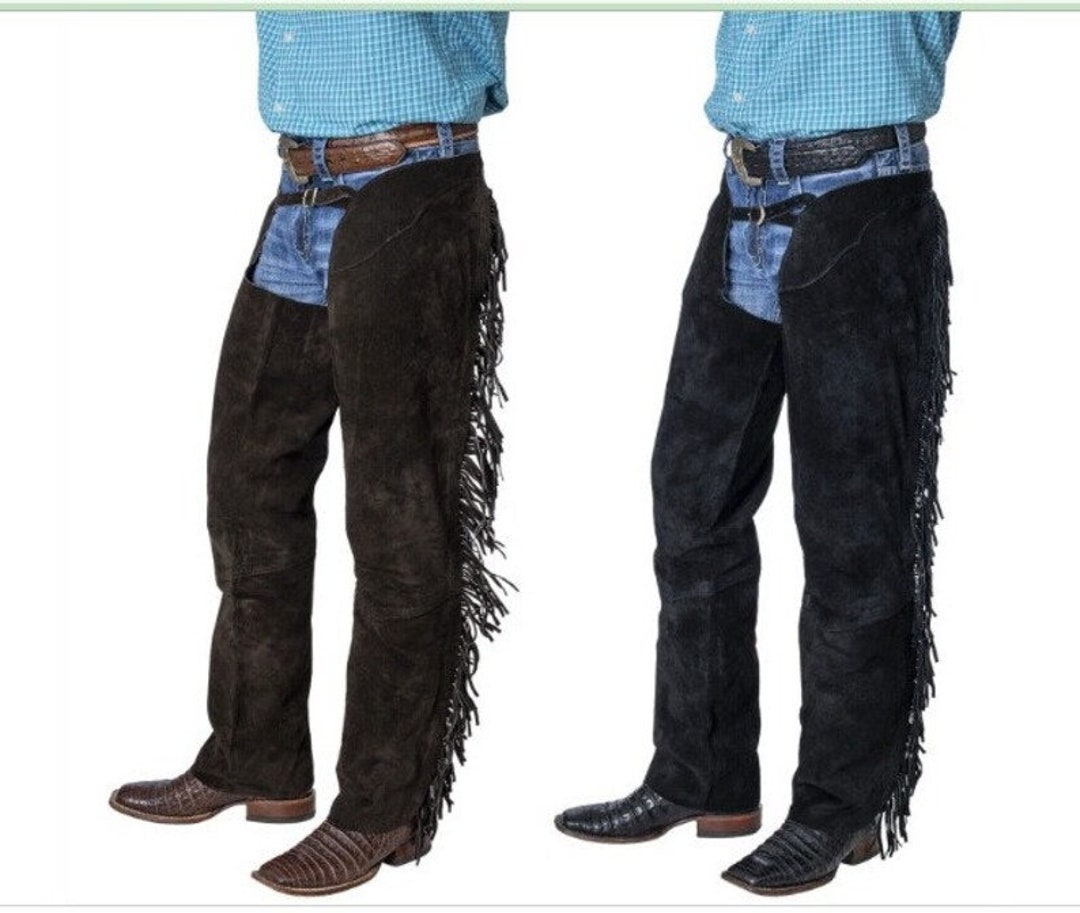 Native American Cowboy Style Suede Leather Chap Rodeo Chap - Etsy