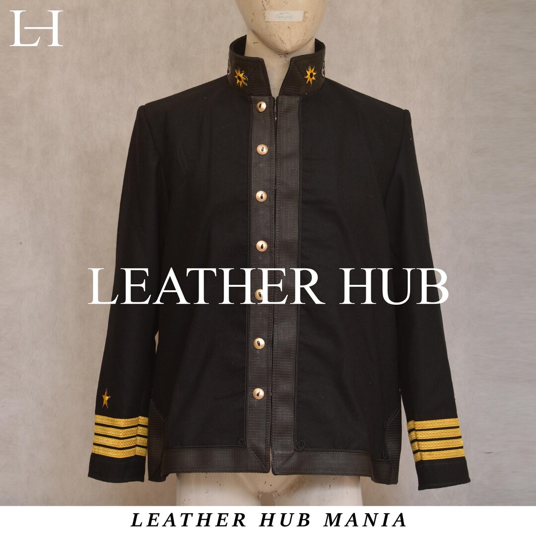 New Men 1895 Naval Uniform, Victorian-era Naval Uniform, Handmade ...