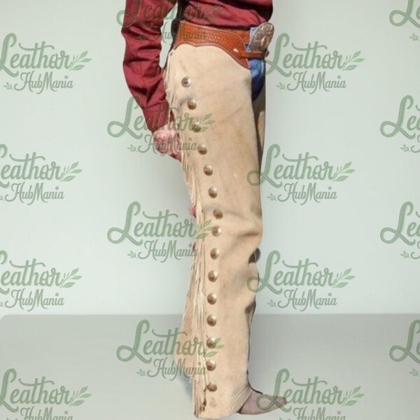 Chaparreras de vaquero - Etsy México