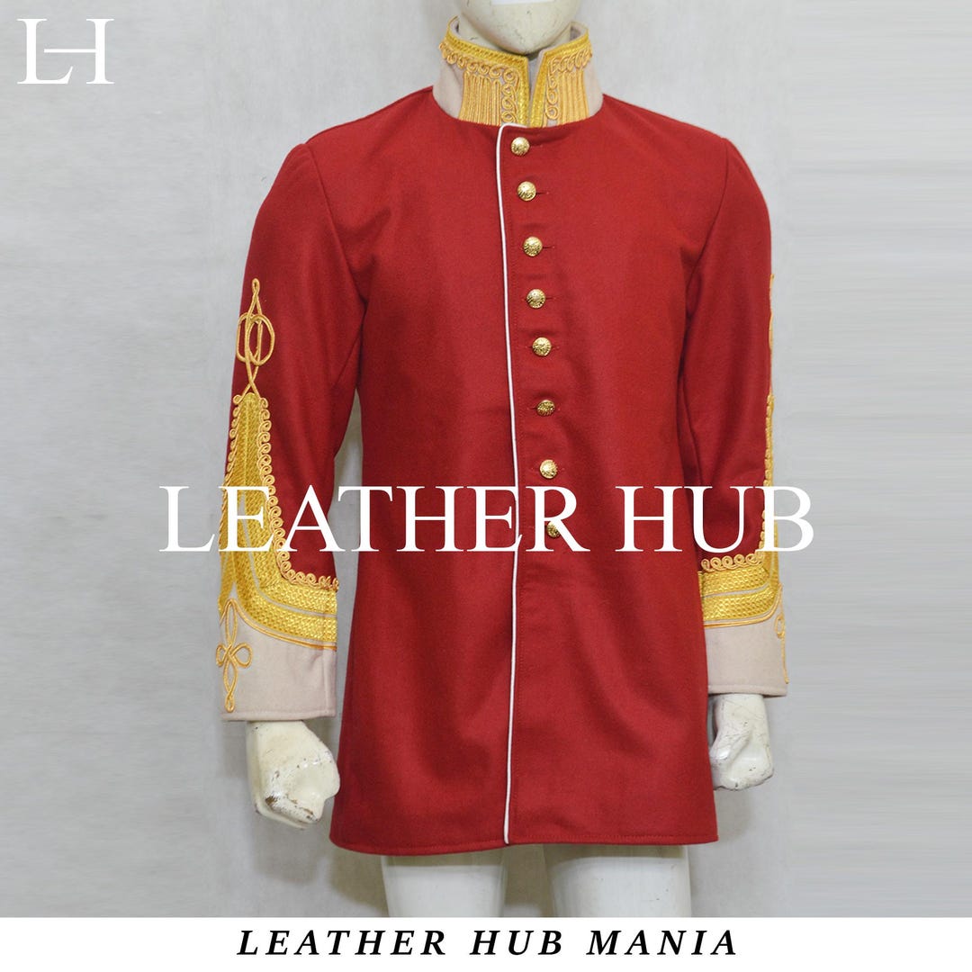 New Men British War Jacket, British Uniform, British Red Coats ...