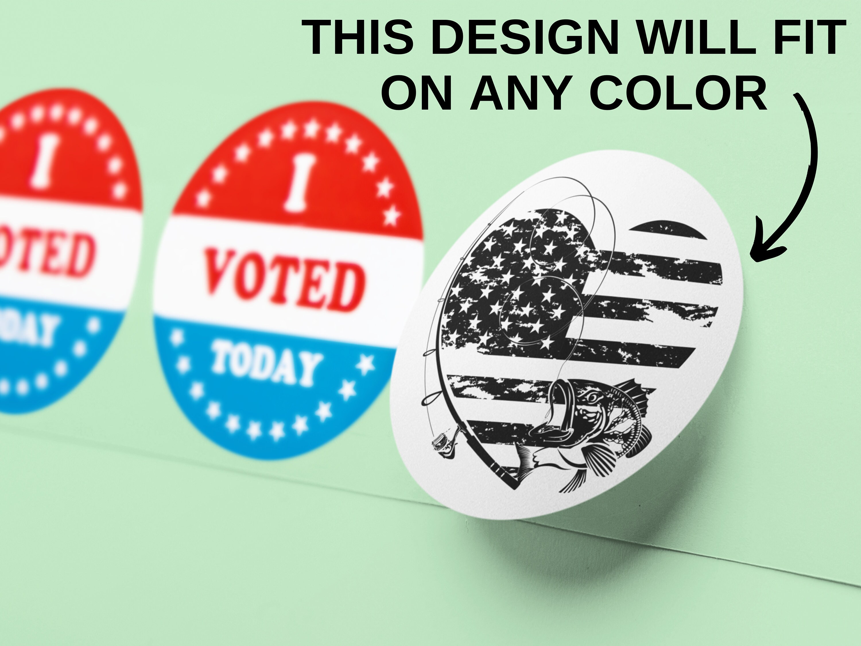 Fishing American Flag SVG, PNG Graphic Digital Download Fishermen ...