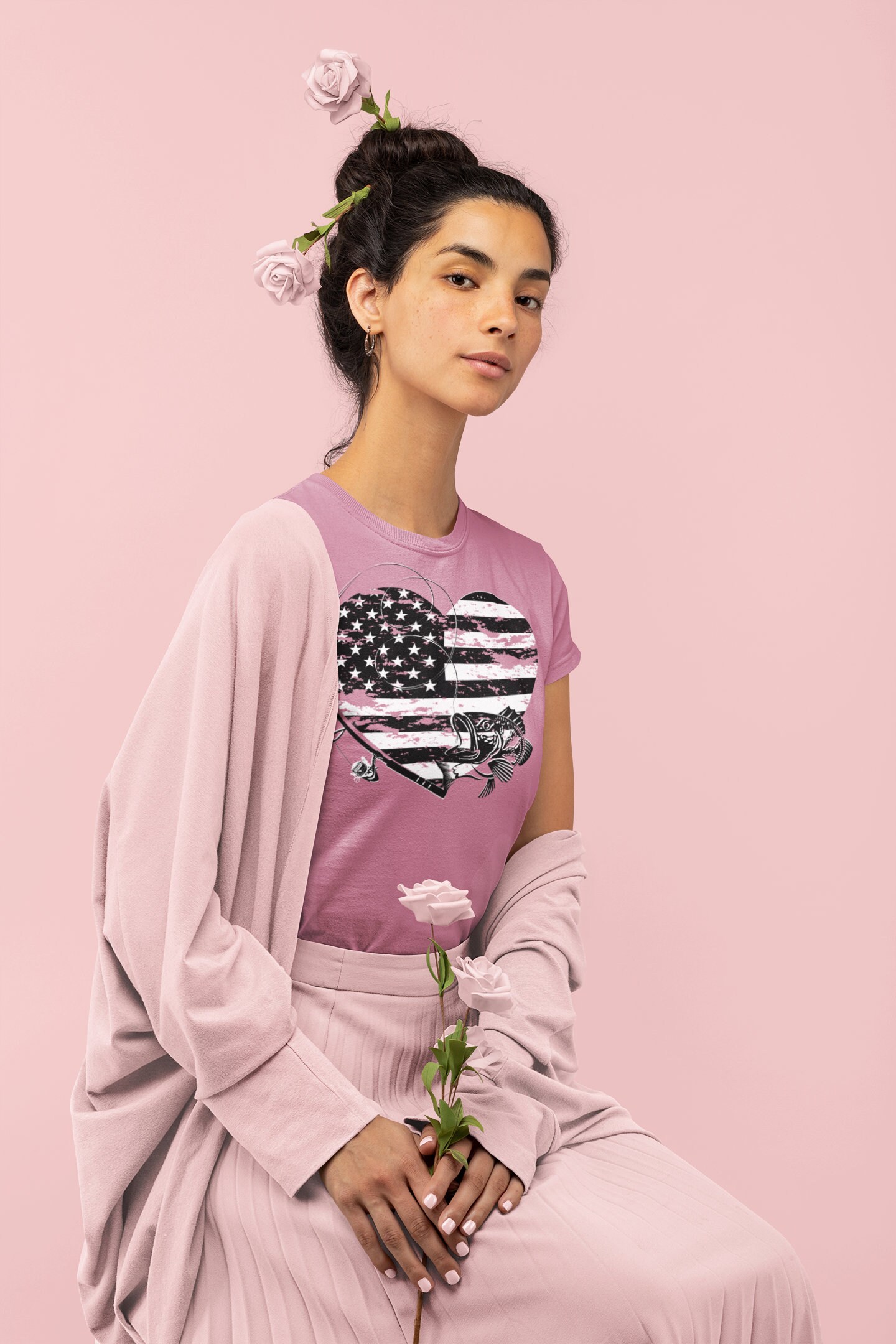 Fishing American Flag SVG, PNG Graphic Digital Download Fishermen ...