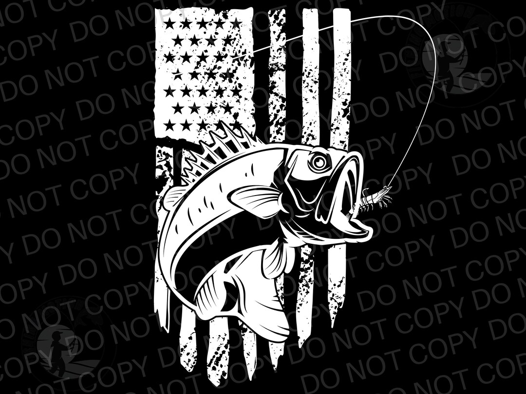 Fishing American Flag SVG, PNG Graphic Digital Download Fishermen ...