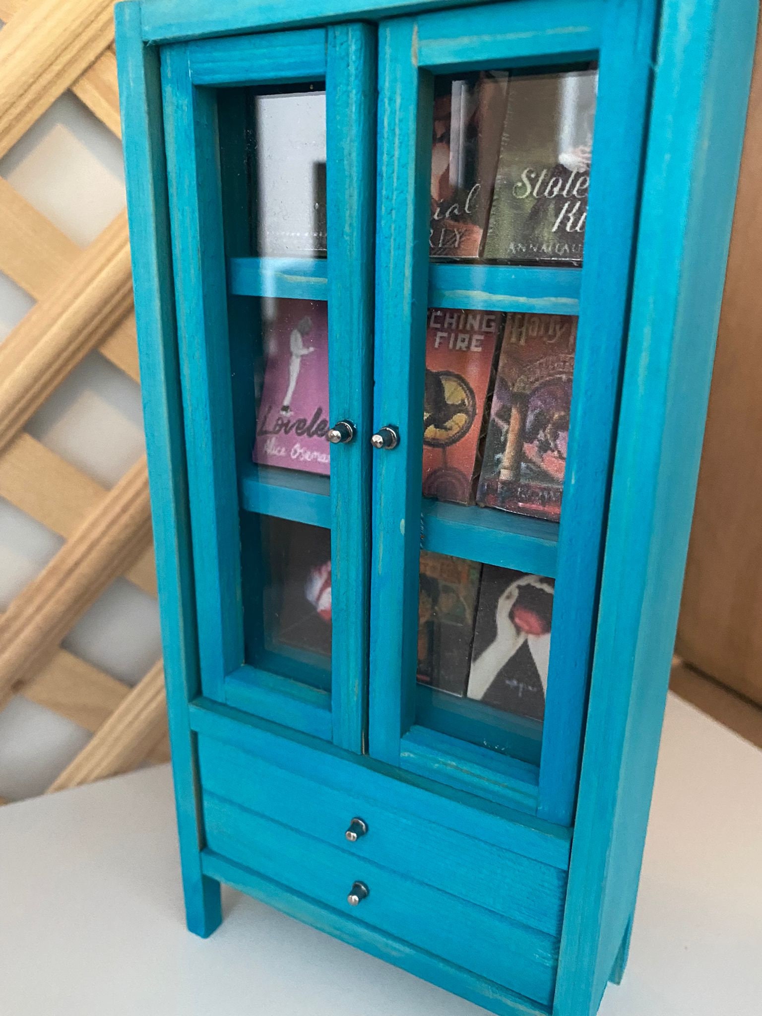Miniature Bookshelf - Etsy