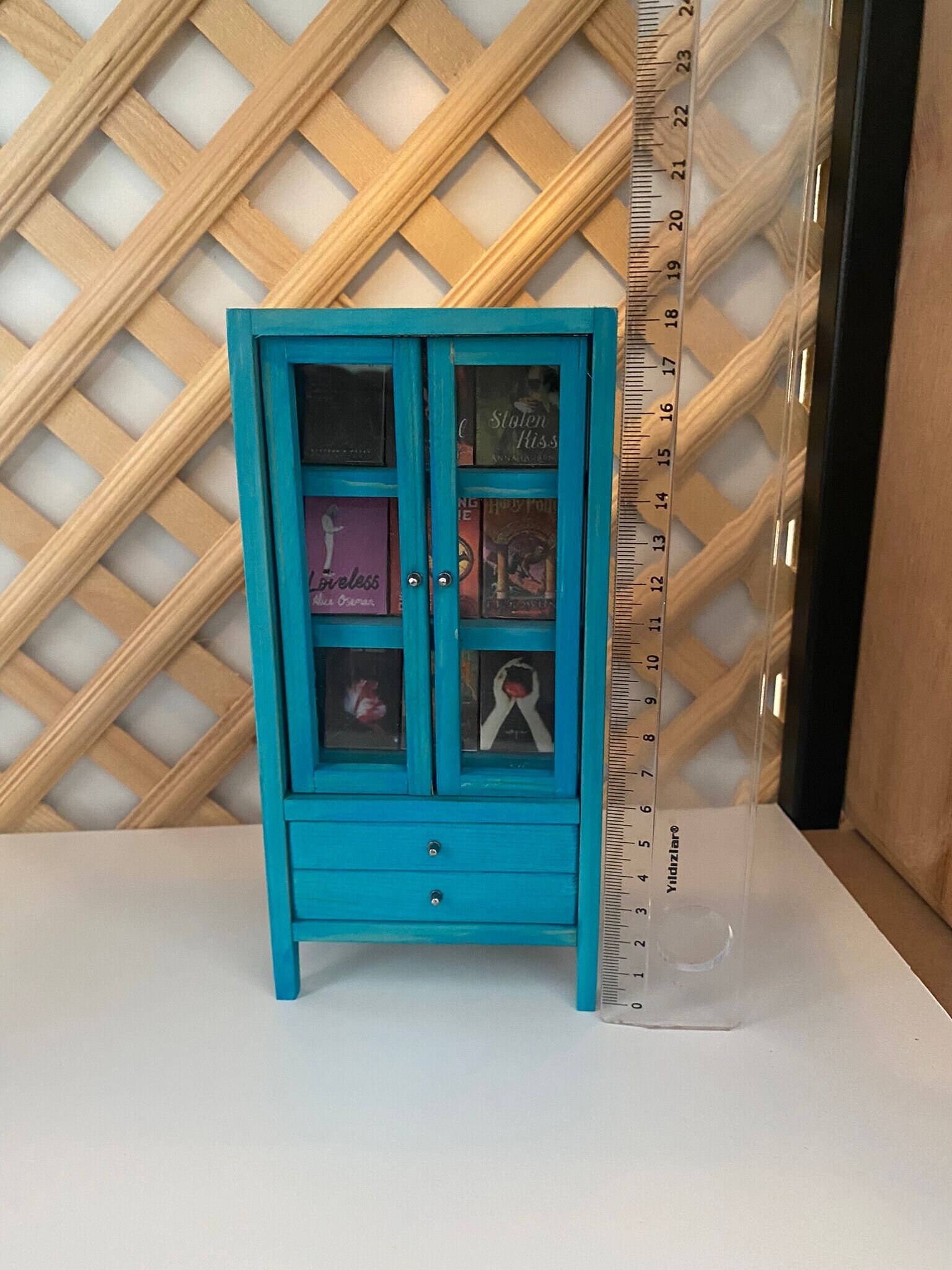 Miniature Bookshelf - Etsy