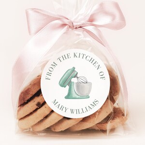 Custom Bakery Labels Jars Personal Gift Label From the Kitchen of Tags ...