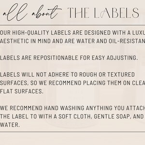 Pet Organization Labels Custom Pet Labels Minimalist Pet Supplies Label ...