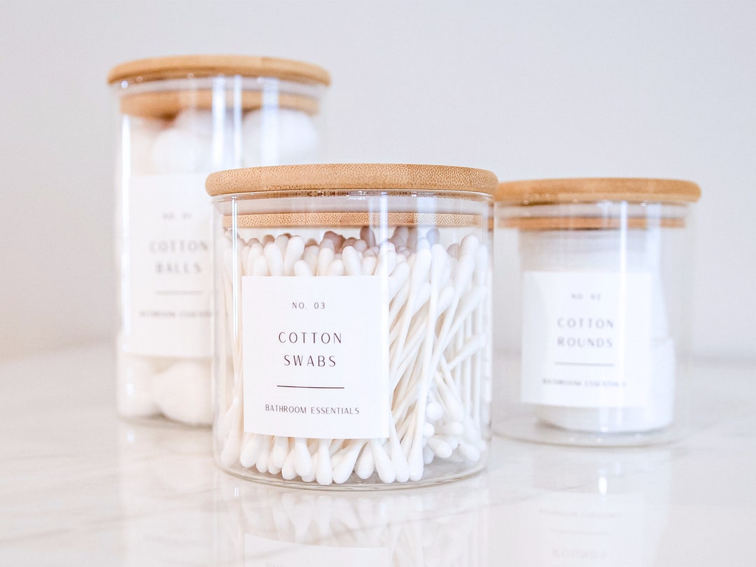 Minimalist Organization Label Bathroom Custom Home Labels Sticker ...