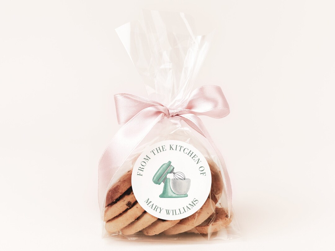 Custom Bakery Labels Jars Personal Gift Label From the Kitchen of Tags ...