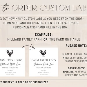 Personalized Egg Carton Label Farm Fresh Family Farm Name Logo ...