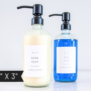 Soap Labels Custom Home Label for Hand Soap Decal Custom Labels ...