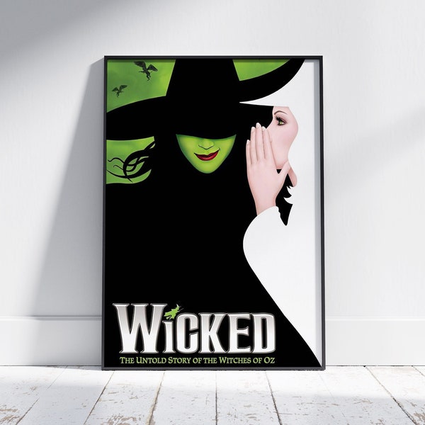 Wicked the Musical - Etsy
