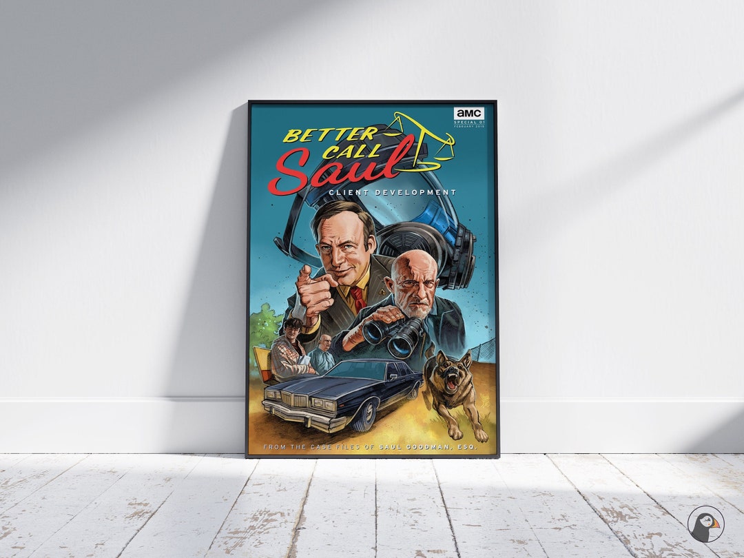 Better Call Saul TV Show Series Classic Poster Print A5 A4 - Etsy