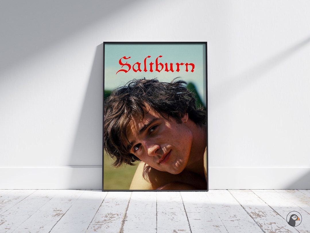 Saltburn Movie TV Show Classic Poster Print Wall Art Gift A5 A4 A3 A2 ...