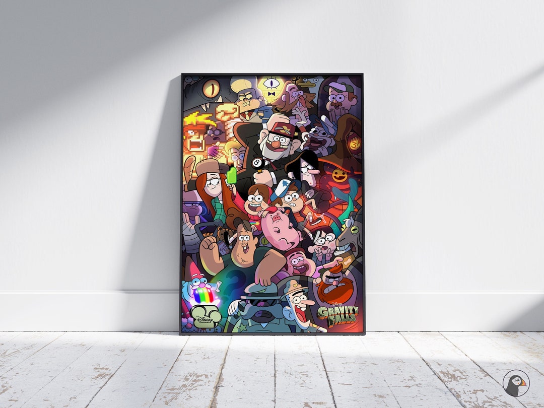 Gravity Falls Movie TV Show Classic Poster Print A5 A4 A3 A2 - Etsy UK