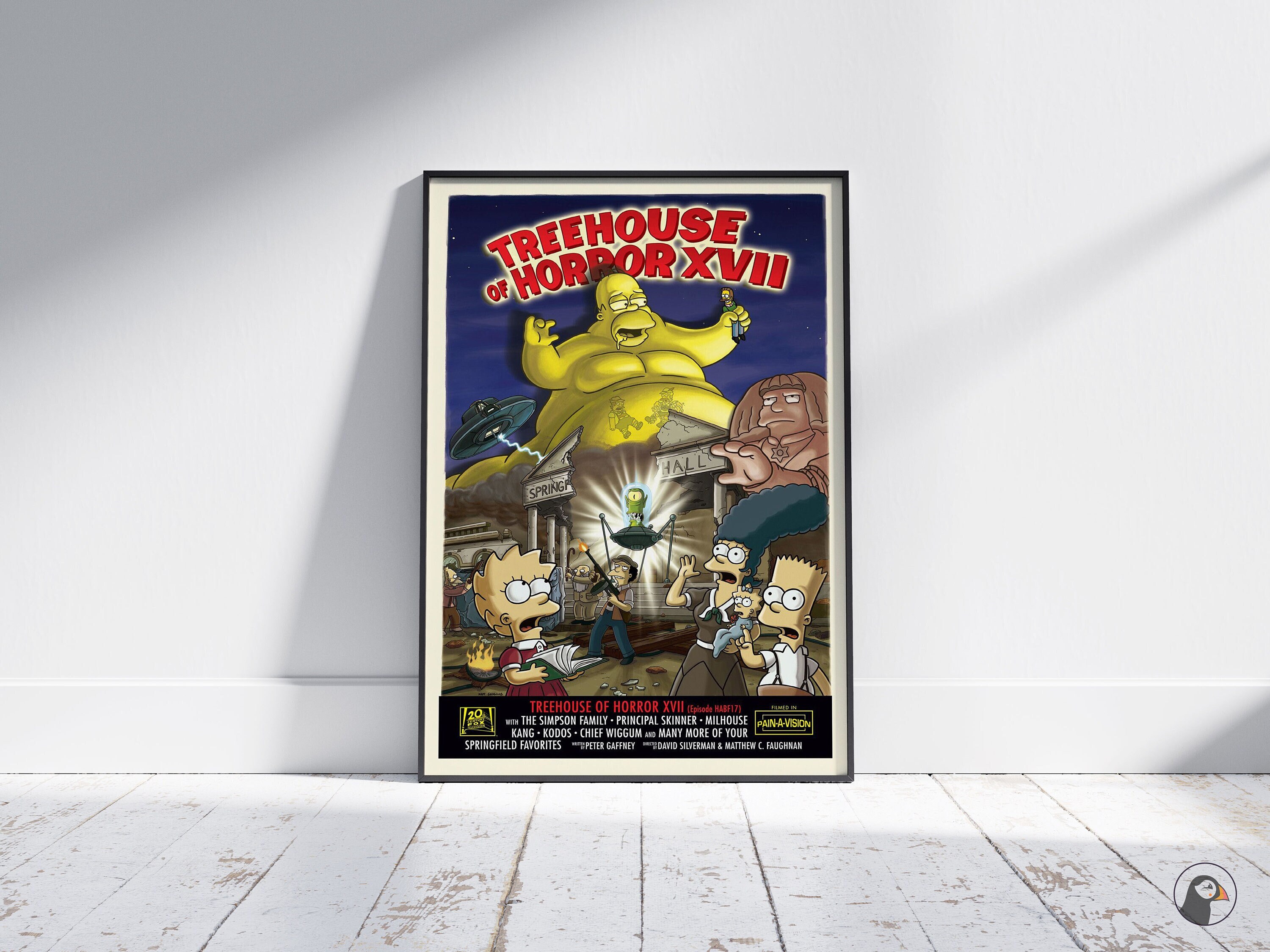 The Simpsons Treehouse Of Horror Posters
