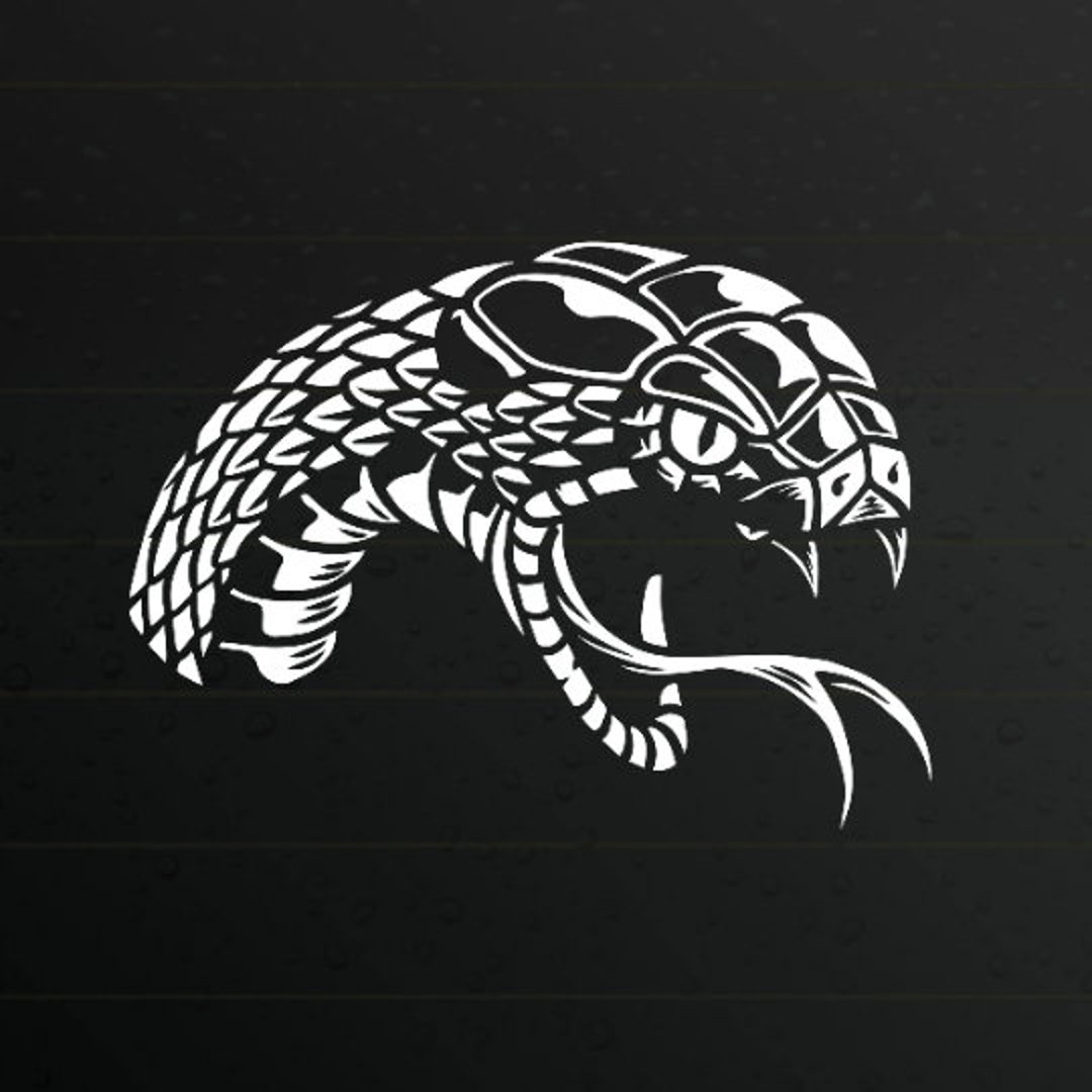 Cobra Snake Sticker Car Bumper Van Vinyl Laptop Waterproof - Etsy