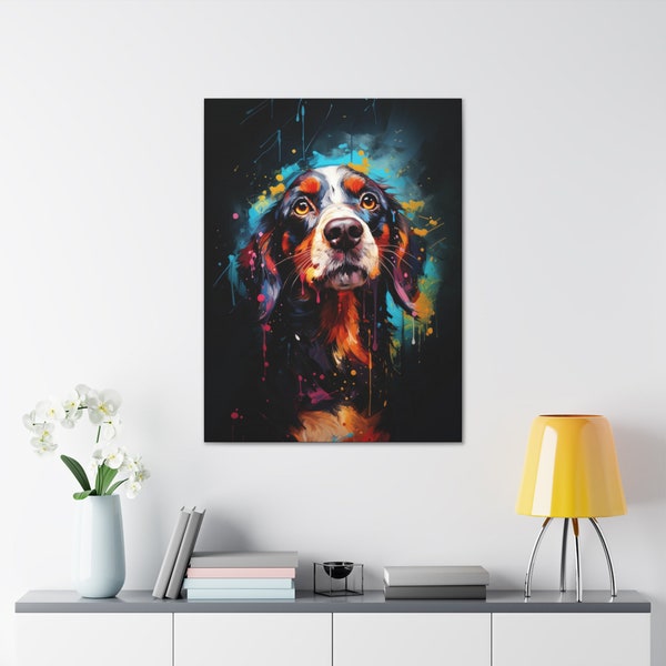 Modern Dog Art - Etsy