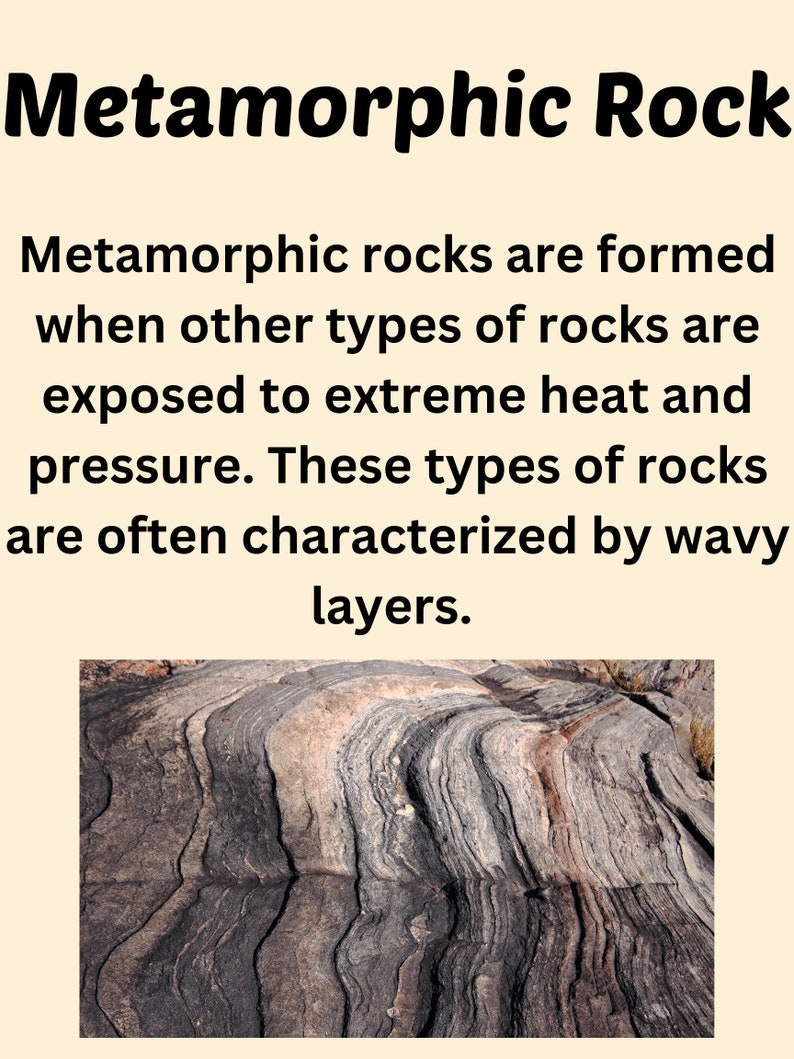 The Rock Cycle Posters - Etsy