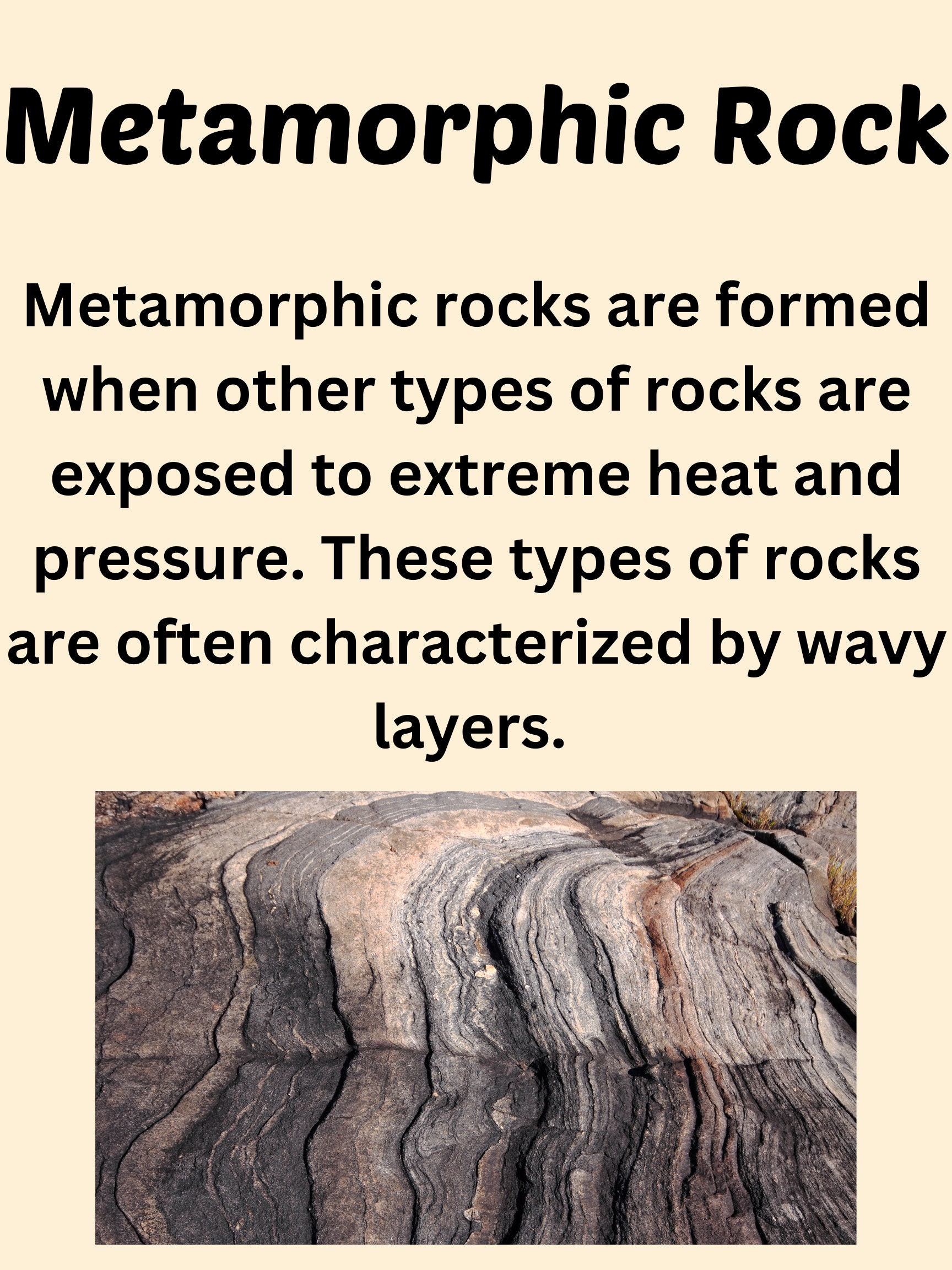 The Rock Cycle Posters - Etsy