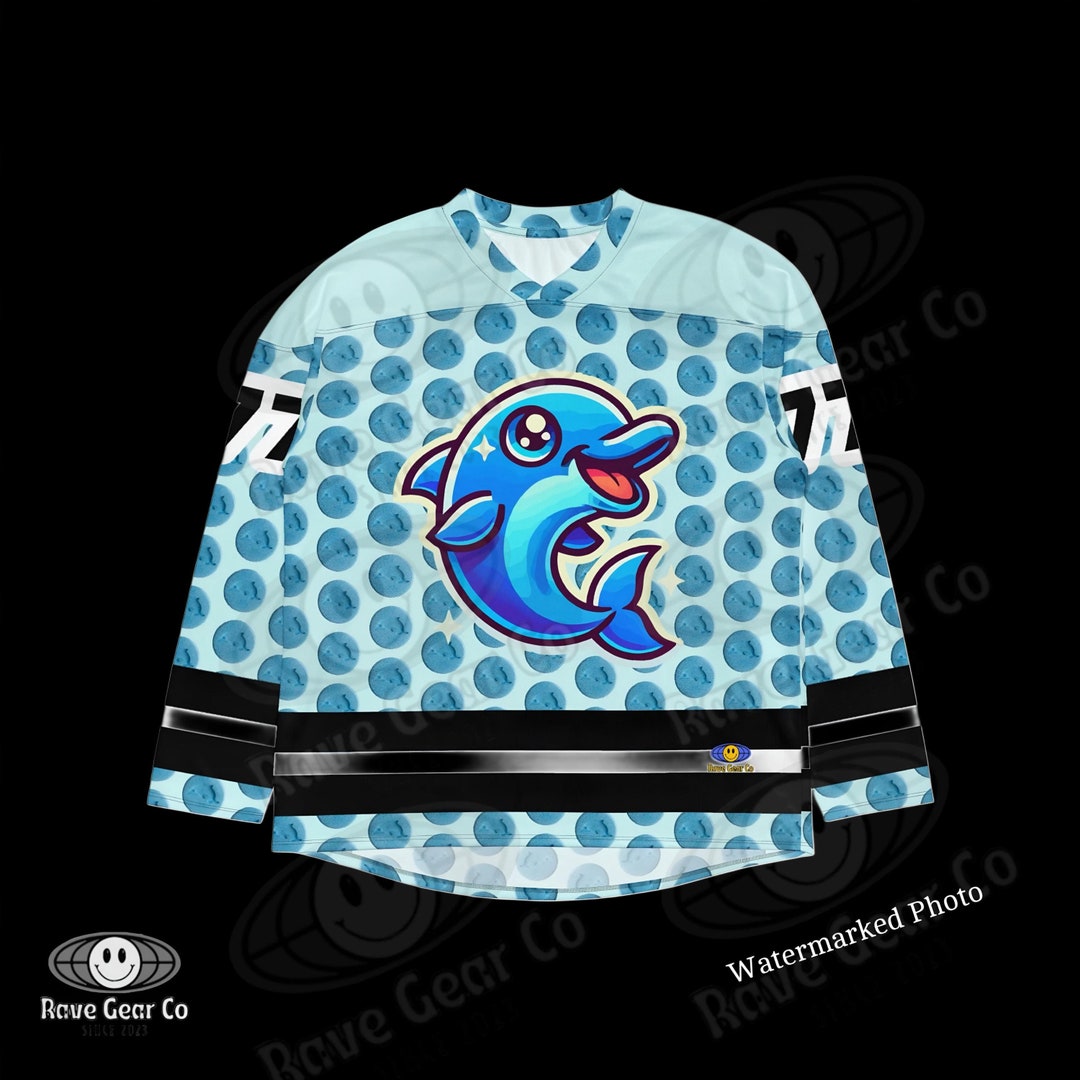 Dolphin Team Molly Lightweight Festival Hockey Jersey – Unisex Rave ...