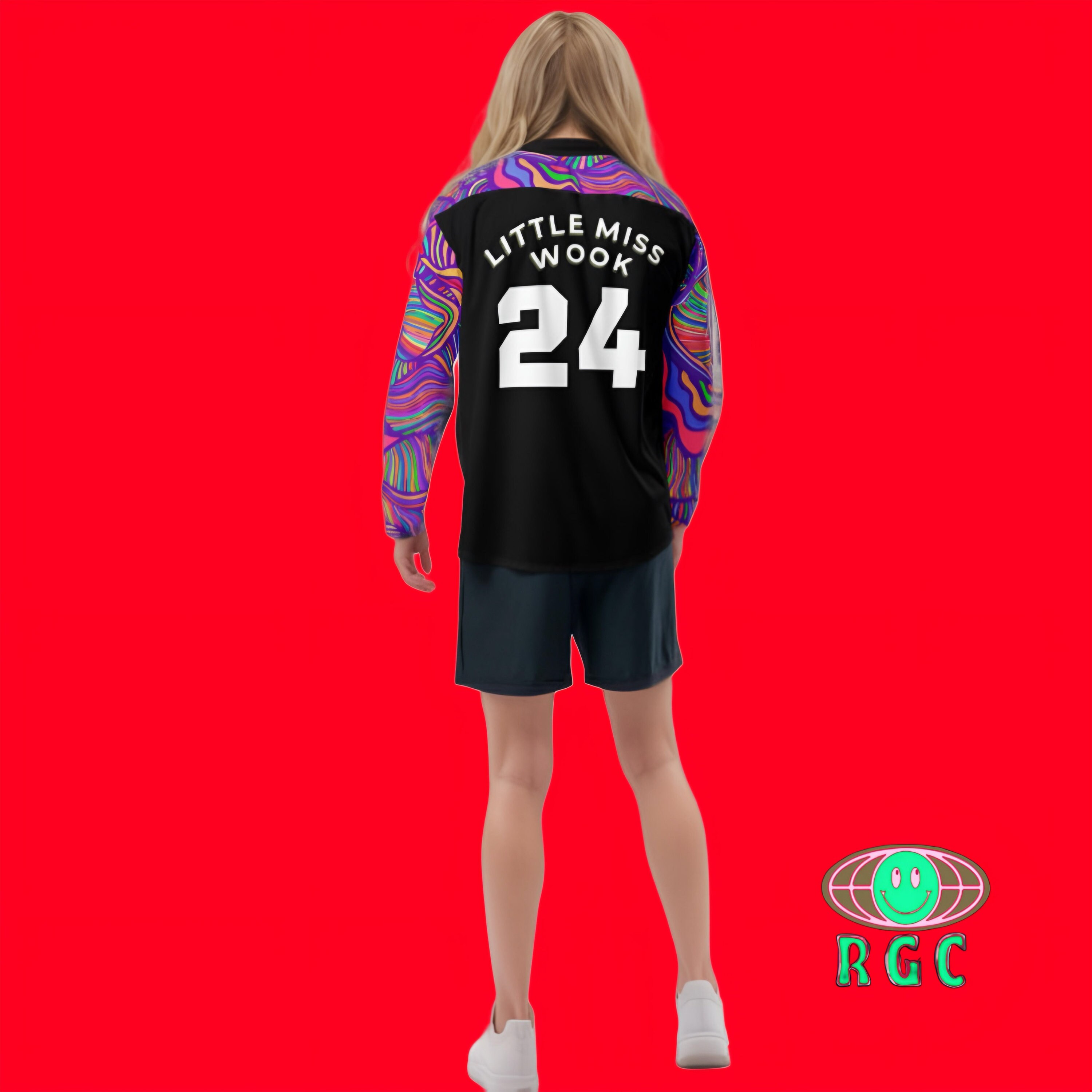 Little Miss Wook Hockey Lightweight Festival Jersey Rave Clothing ...