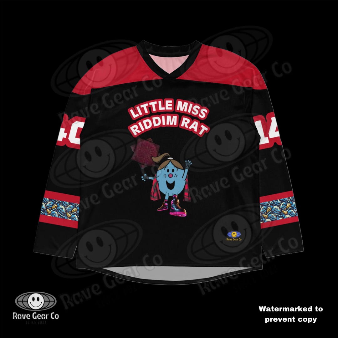 Little Miss Riddim Rat Lightweight Festival Hockey Jersey | Festival ...