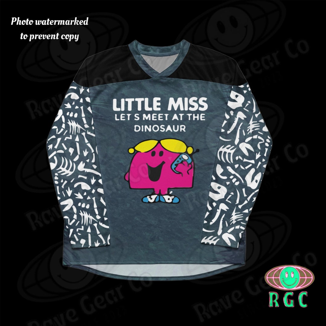 Little Miss Meet Me by the Dino Hockey Festival Jersey Rave Clothing ...
