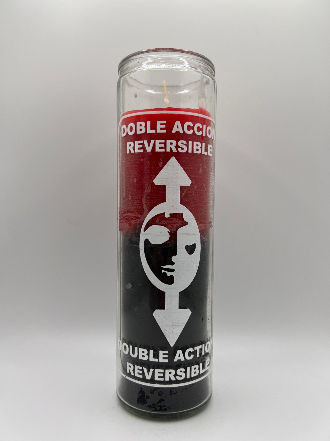 Double Action Reversible Candle/vela Doble Accion Reversible - Etsy