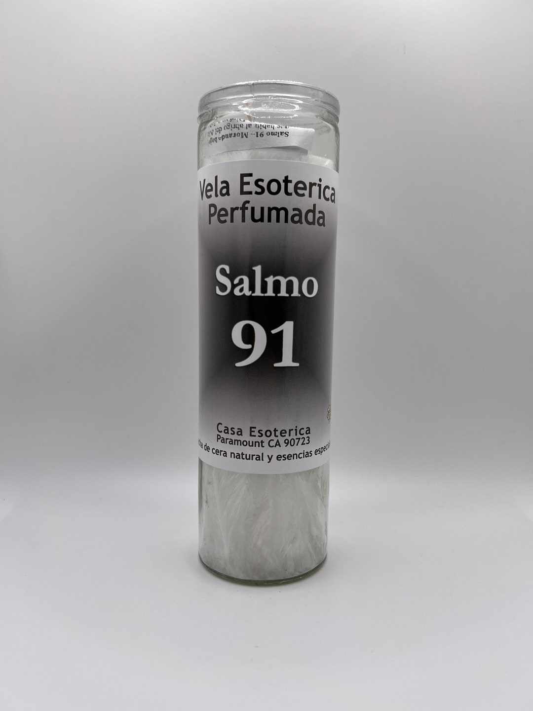 Prepared Psalm 91 Candle/vela Salmo 91 Preparada - Etsy