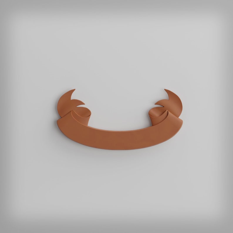 Stylized Banner STL CNC Banner for CNC Milling Stl Banner 3D - Etsy