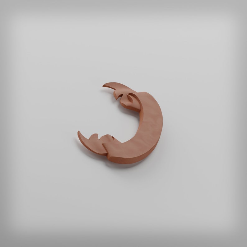 Stylized Banner STL CNC Banner for CNC Milling Stl Banner 3D Banner 3D ...