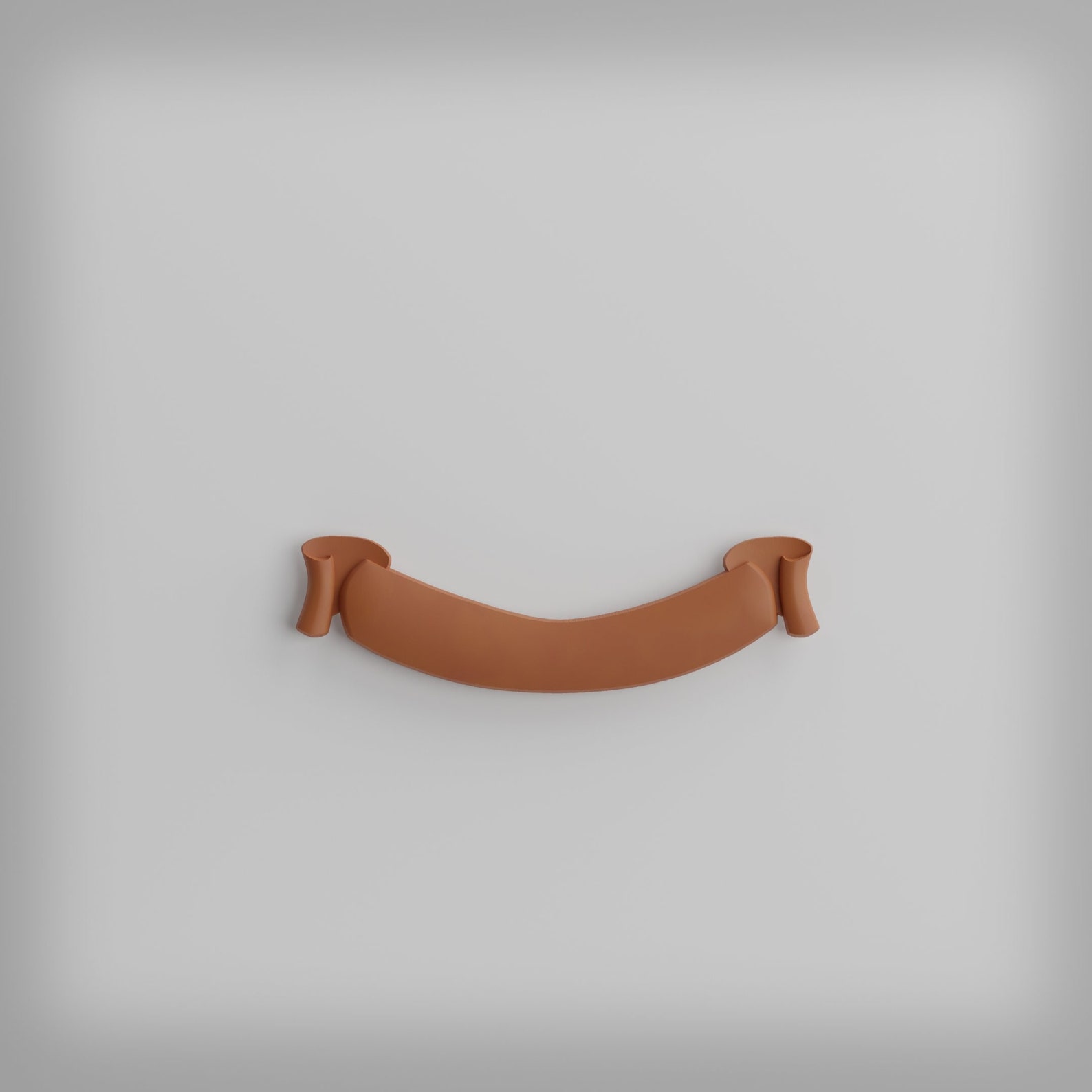 Stylized Banner STL CNC Banner for CNC Milling Stl Banner 3D Banner 3D ...