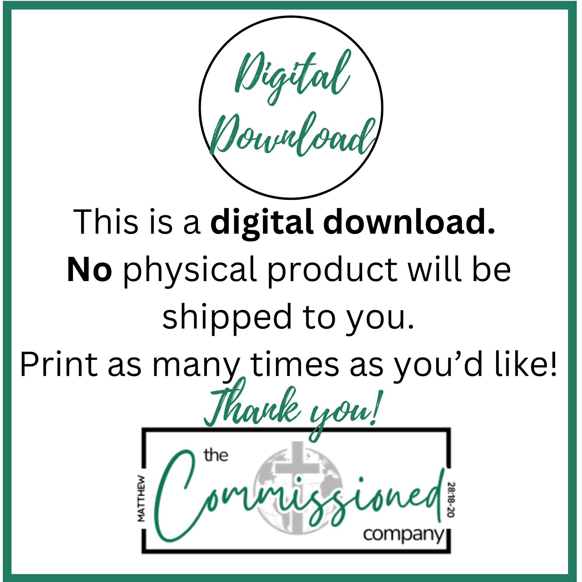 Abc’s of Salvation Printable for Kids | Christian Teaching Tool | Faith ...